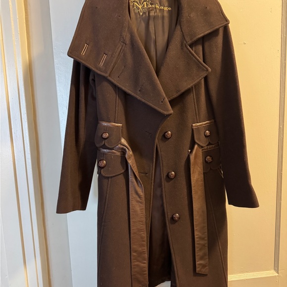 Mackage | Jackets & Coats | Mackage Dark Brown Trench Coat | Poshmark